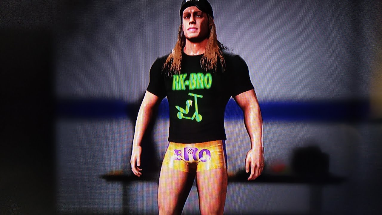 Wwe2k18 Caw formula : Matt riddle 2021 RK-BRO - YouTube