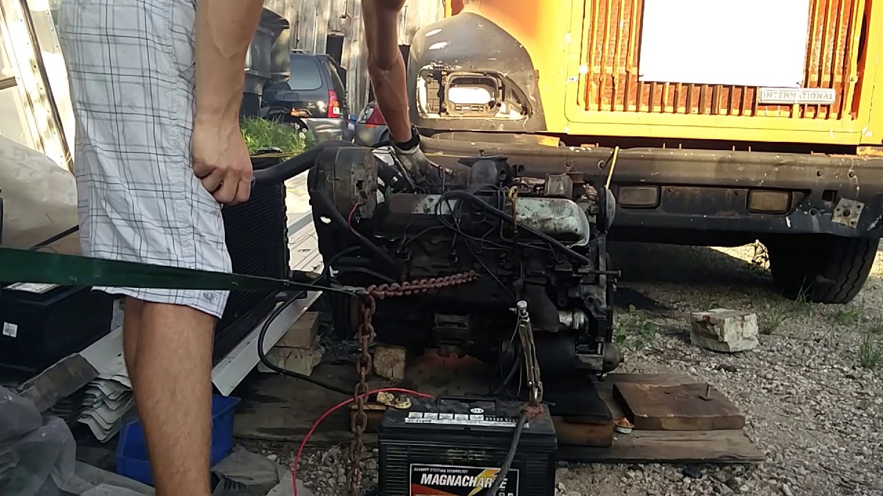 Oldsmobile 350 Diesel Update - YouTube