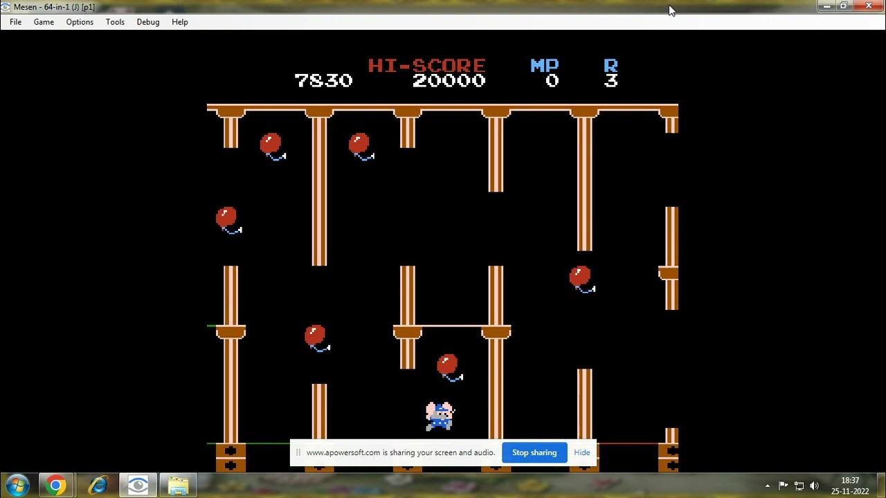 Mappy NES Gameplay Trail 1 - YouTube