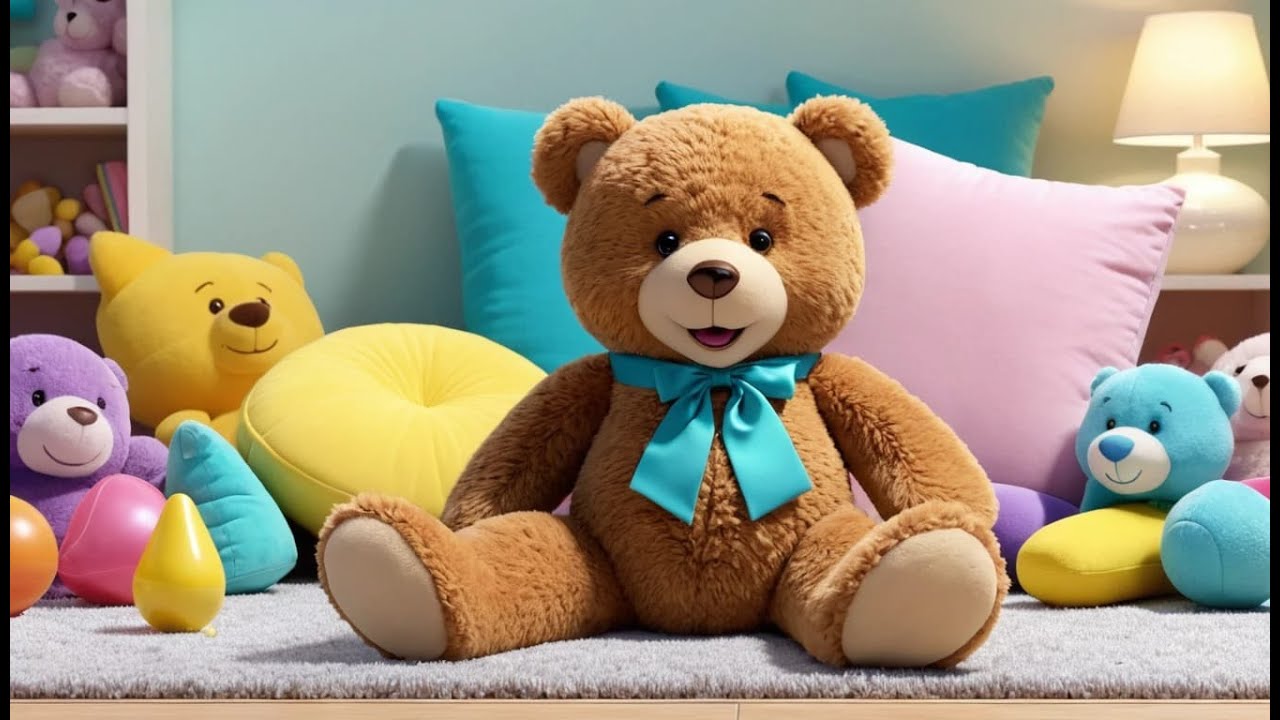 Teddy Bear Teddy Bear | Fun Action Song for Kids | Nursery Rhymes ...