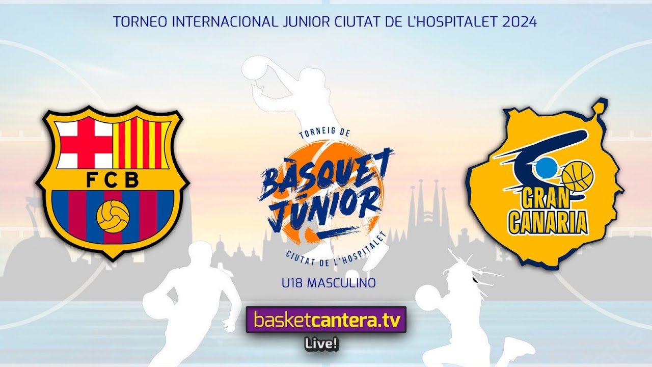 U18M. FC BARCELONA vs CB GRAN CANARIA.- Torneo Internacional Junior CB ...