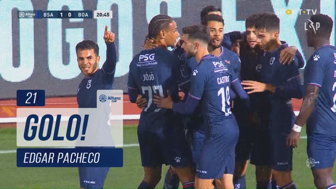 Goal | Golo Edgar Pacheco: BSAD (1)-0 Boavista (Taça da Liga 22/23 ...