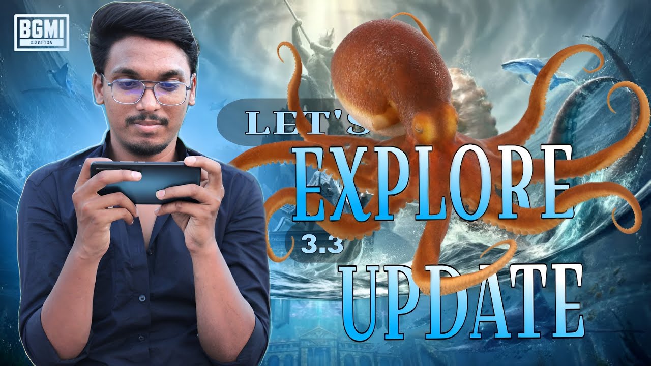 LETS EXPLORE 3.3 NEW UPDATE || BGMI LIVE STREAM TELUGU & HINDI ...