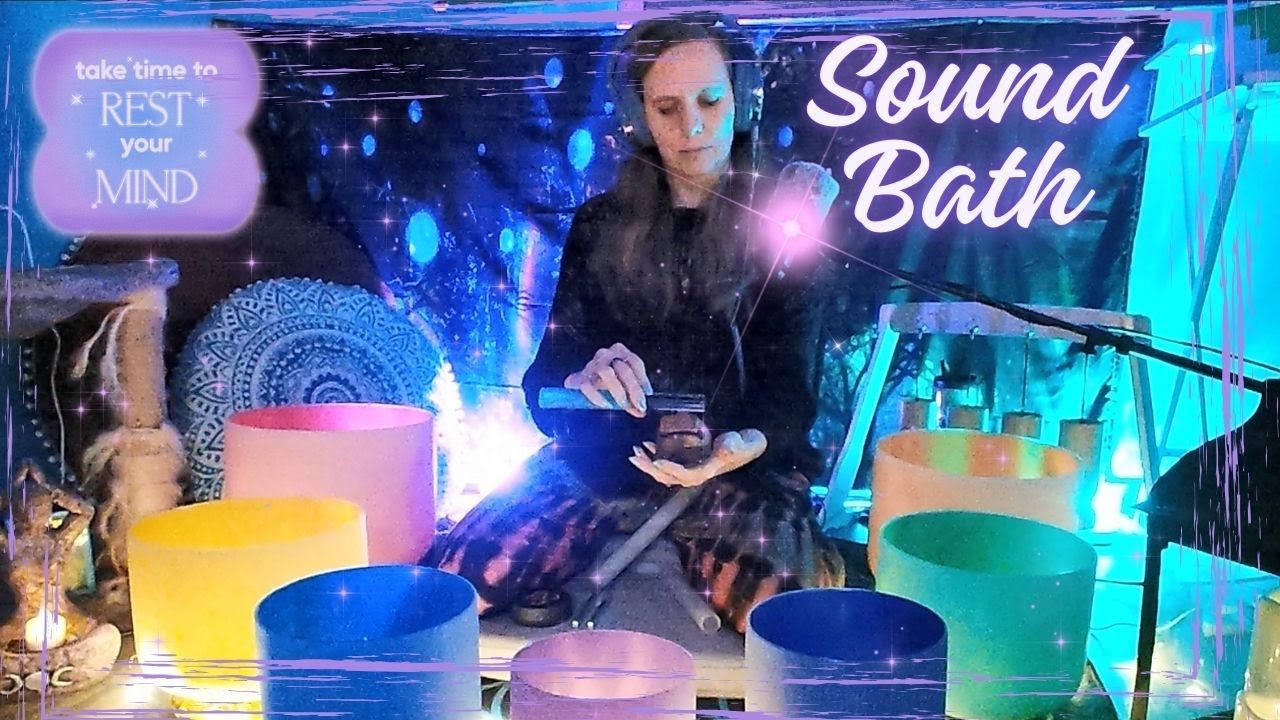 Soothing Crystal Bowl Sound Bath - YouTube