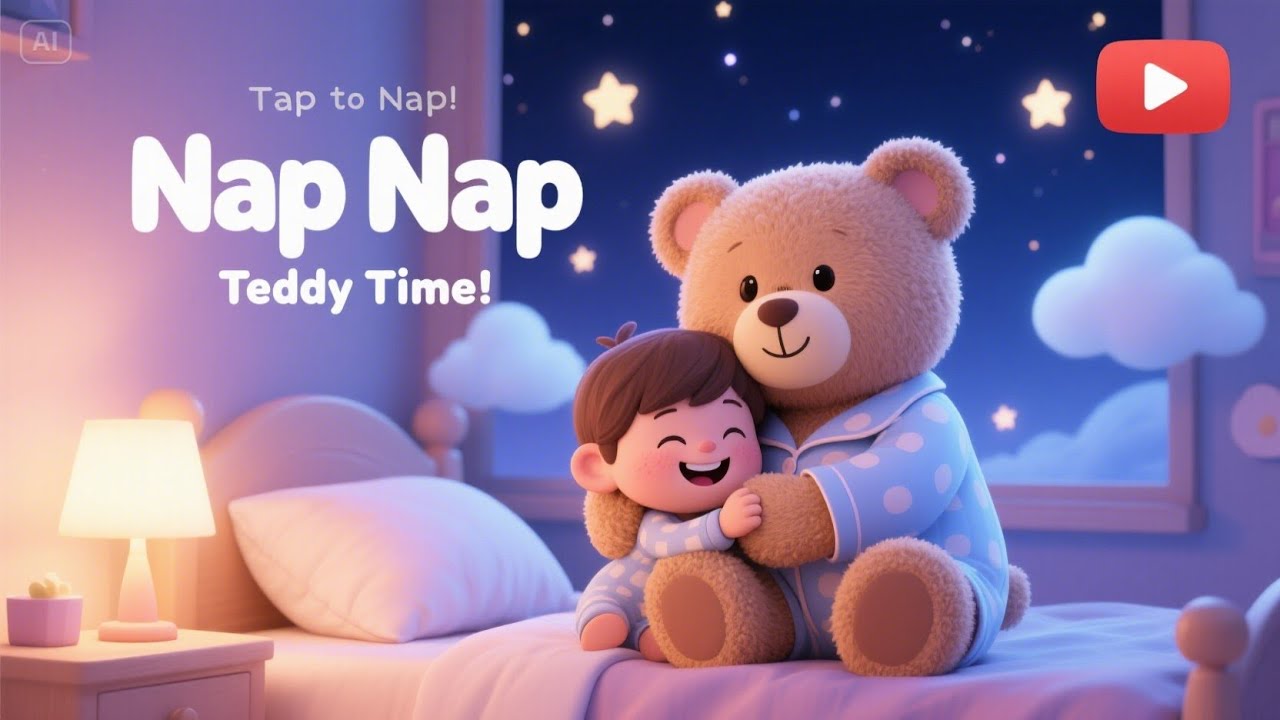 Nap Nap Teddy Time 🧸💤 | Sweet Sleep Song for Kids - YouTube