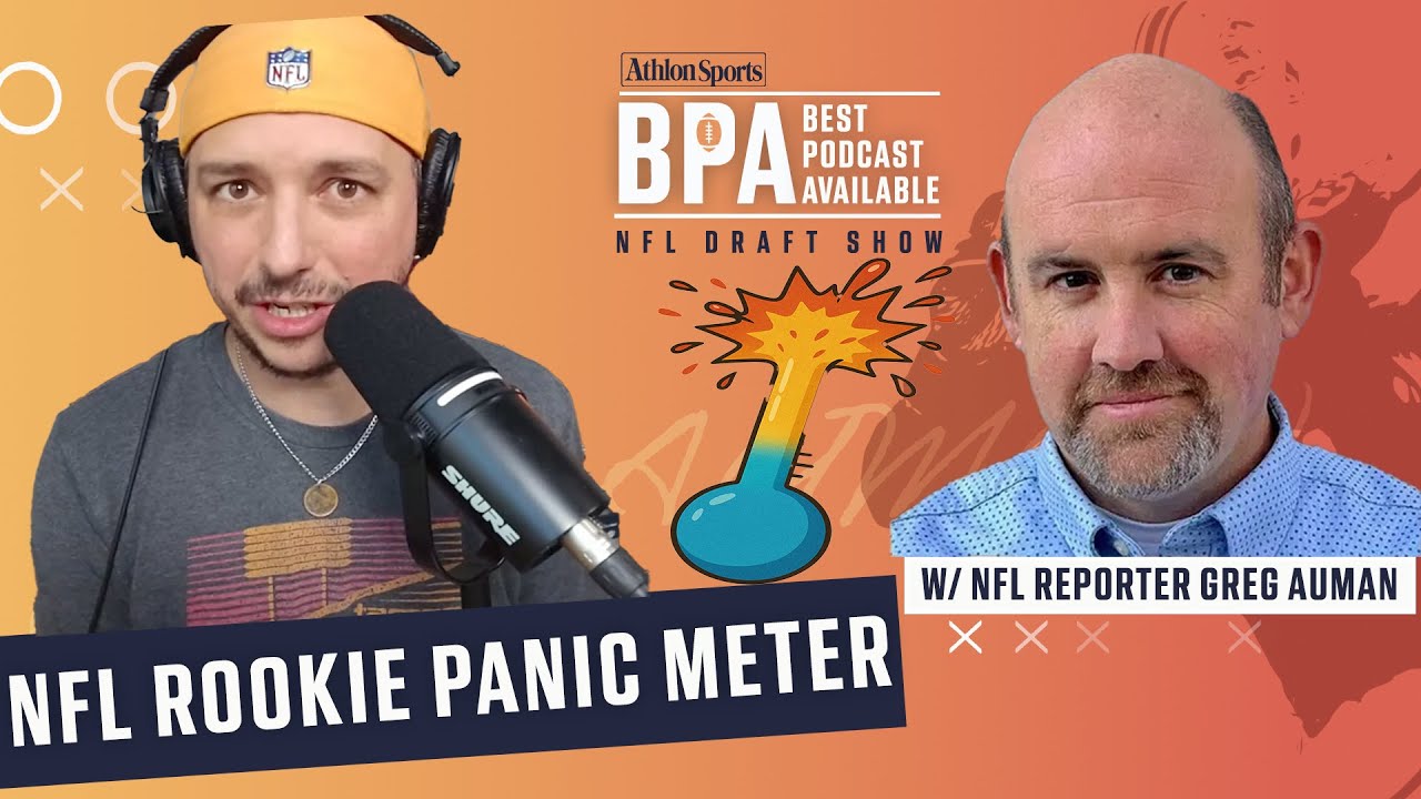 NFL Rookie Panic Meter W/ Greg Auman - YouTube