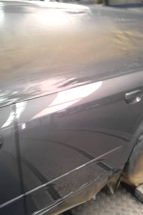 Sprayed car when finished. - YouTube