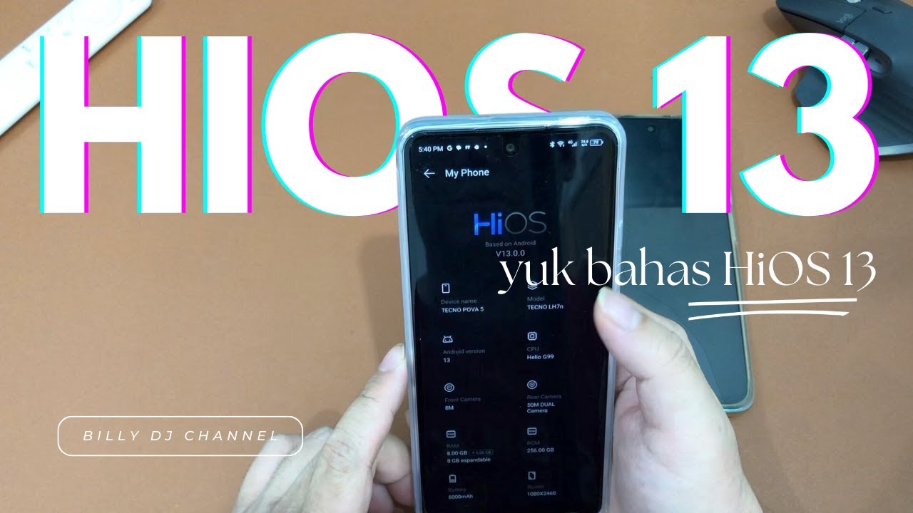 Mari kita bahas tentang HiOS 13! Operating System dari Tecno Pova 5 ...