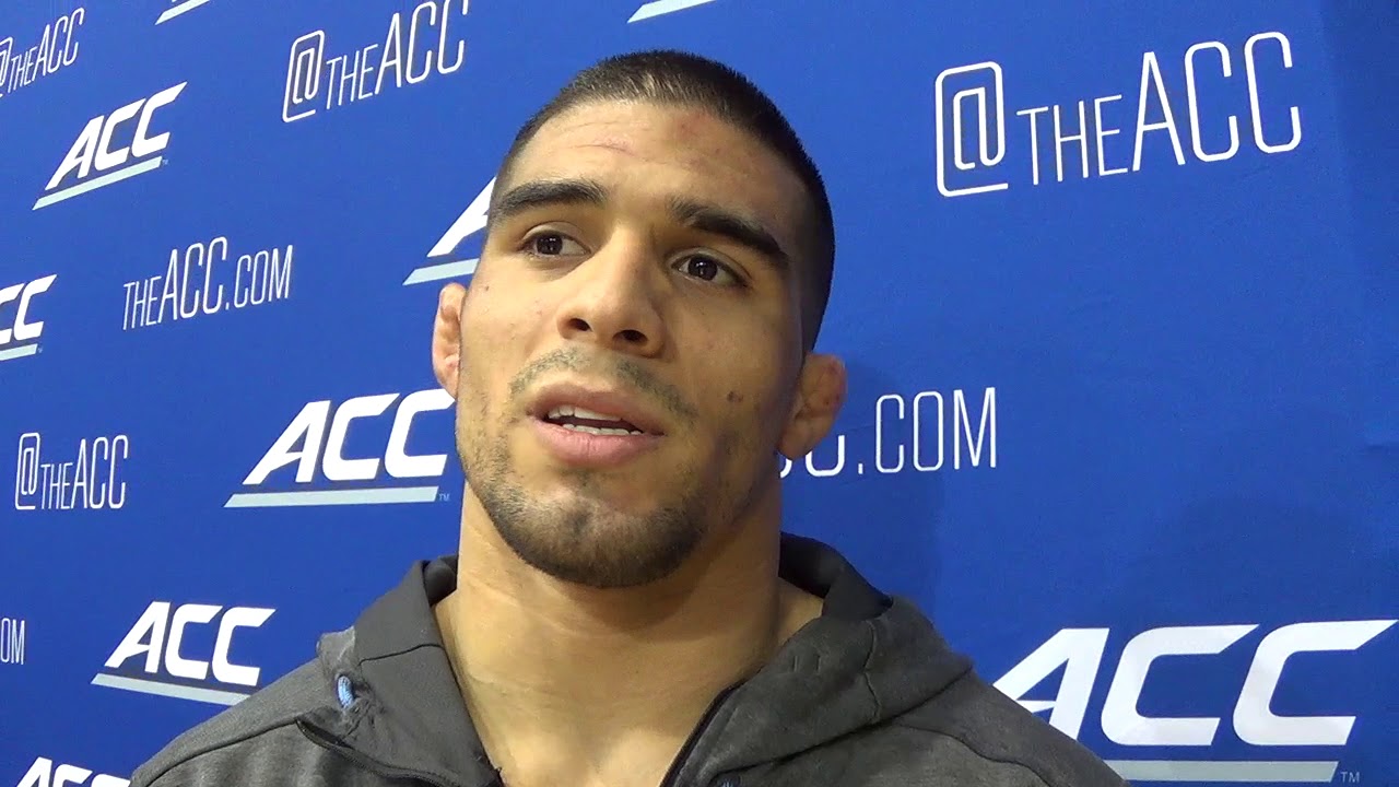 Ethan Ramos of North Carolina, 2018 ACC champion at 174 pounds - YouTube