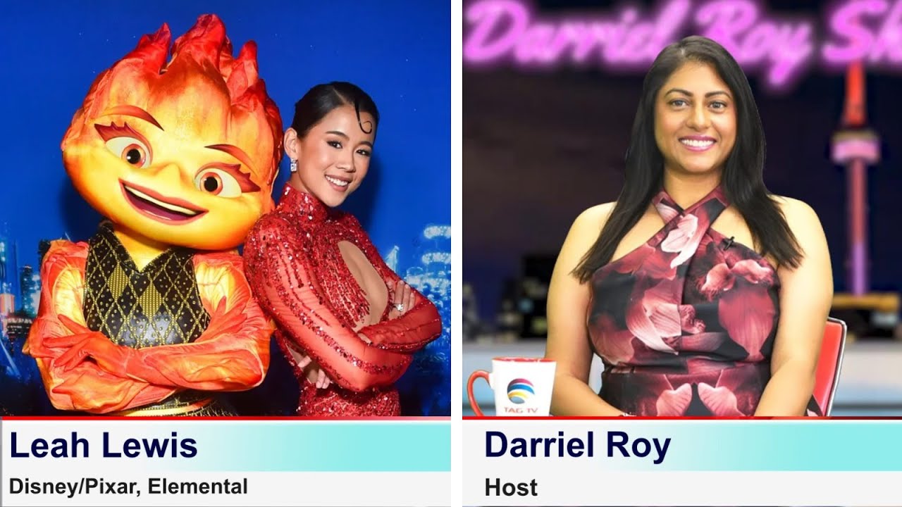 The Darriel Roy Show - Leah Lewis, Pixar's Elemental - YouTube