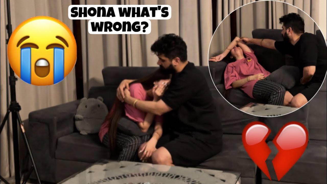 Randomly CRYING PRANK On him | *His Reactions* 😂😂 Sach me ro padi😭 ...