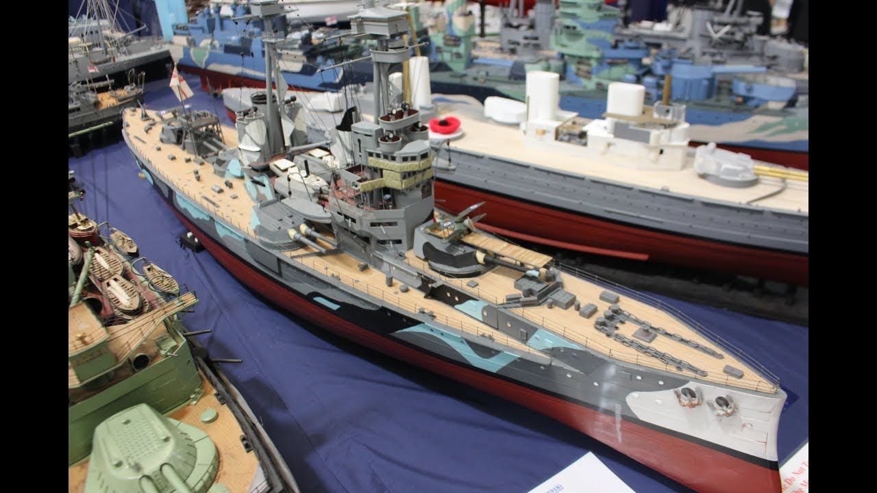 HMS Superb (Bellerophon class battleship 1918) Ron Kingdon - YouTube