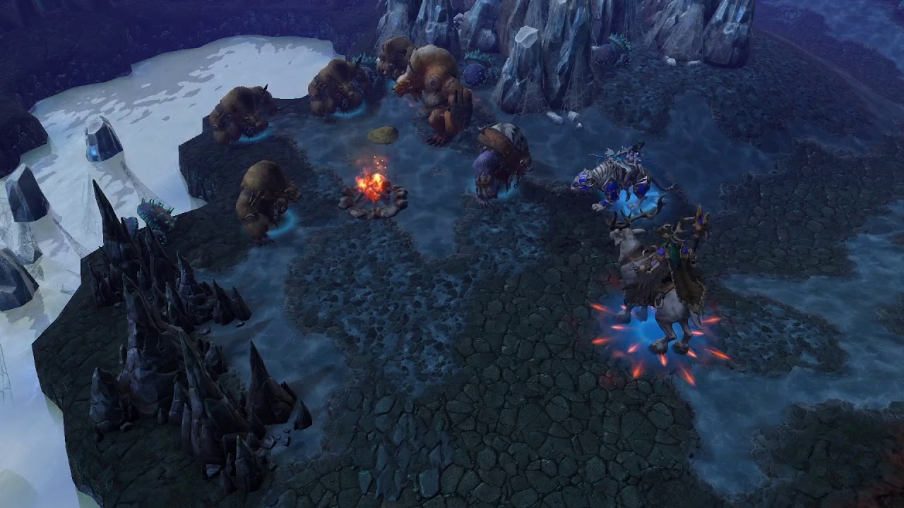 Warcraft III Reforged Night Elf Campaign Part 6 - YouTube