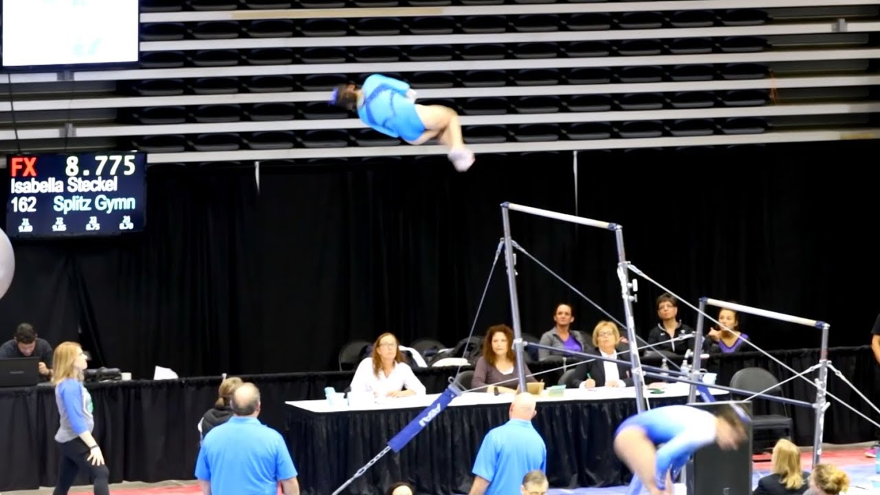 Leah Clapper Gymnastics L10 Michigan State Meet UB 3/17/2018 - YouTube