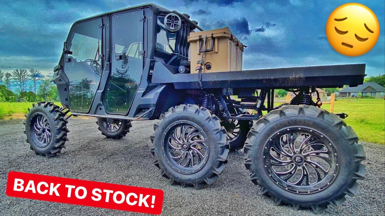 CUSTOM 6X6 TURBO DEFENDER Is Being DISASSEMBLED! - YouTube