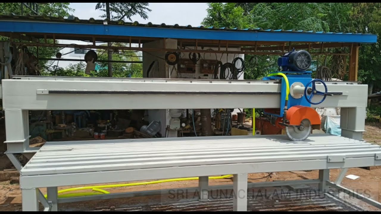 Granite Edge Cutting Machine | Manually Operated Granite Edge Cutting ...