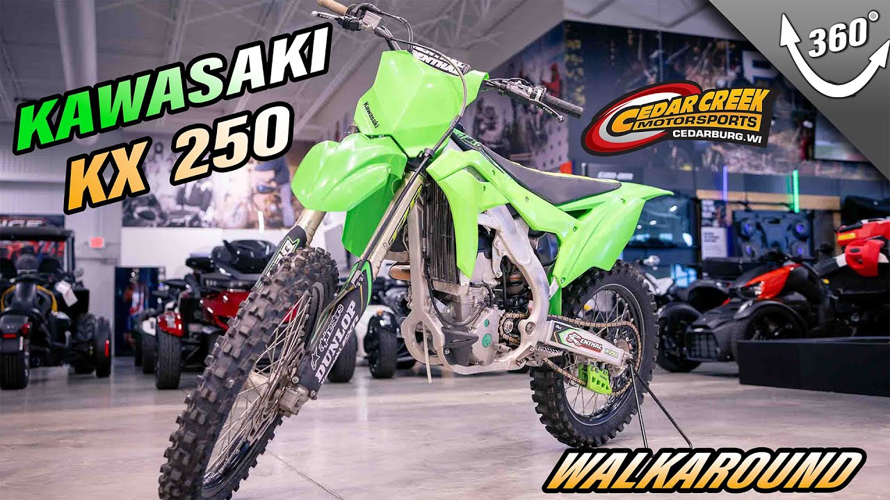 Walkaround | 2020 Kawasaki KX™250 - YouTube
