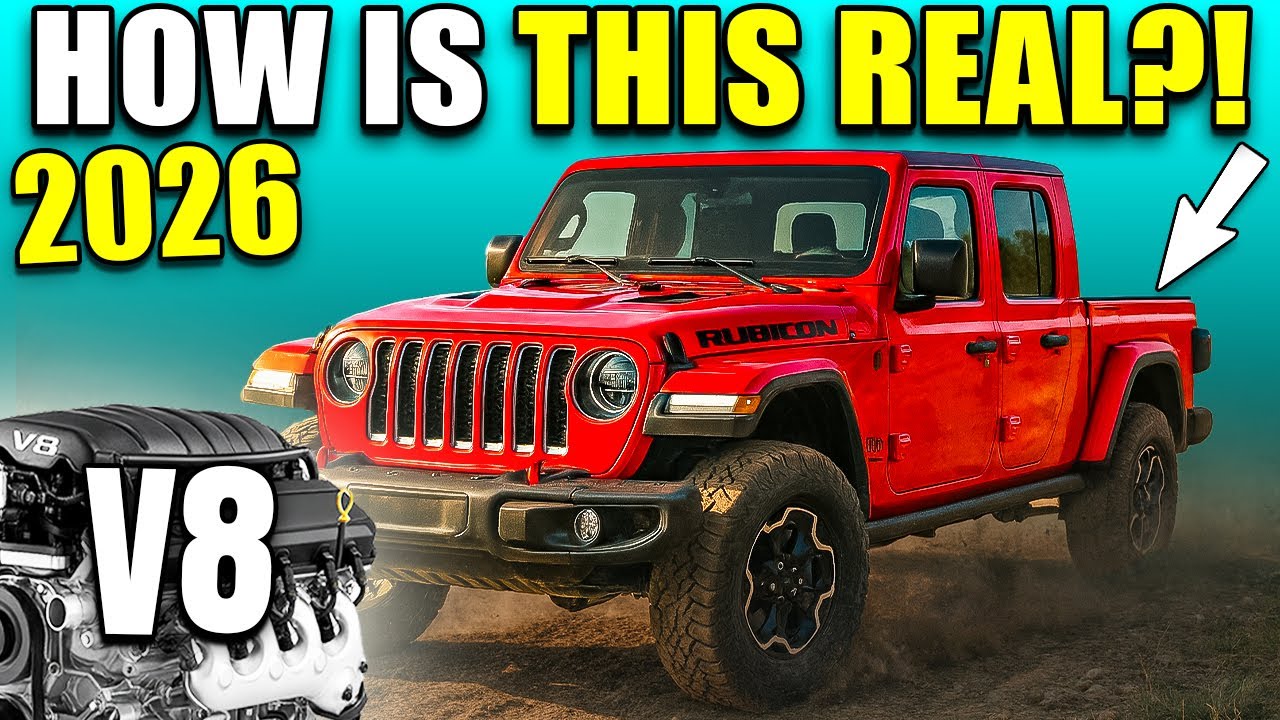 All-New V8 Engine for 2026 Jeep Gladiator Made Stellantis Haters BOW ...