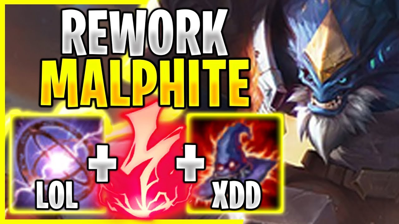 😱¡EL REWORK DE MALPHITE ES INCREIBLE! *EXPLOTAN EN 0,5 SEGUNDOS* - YouTube