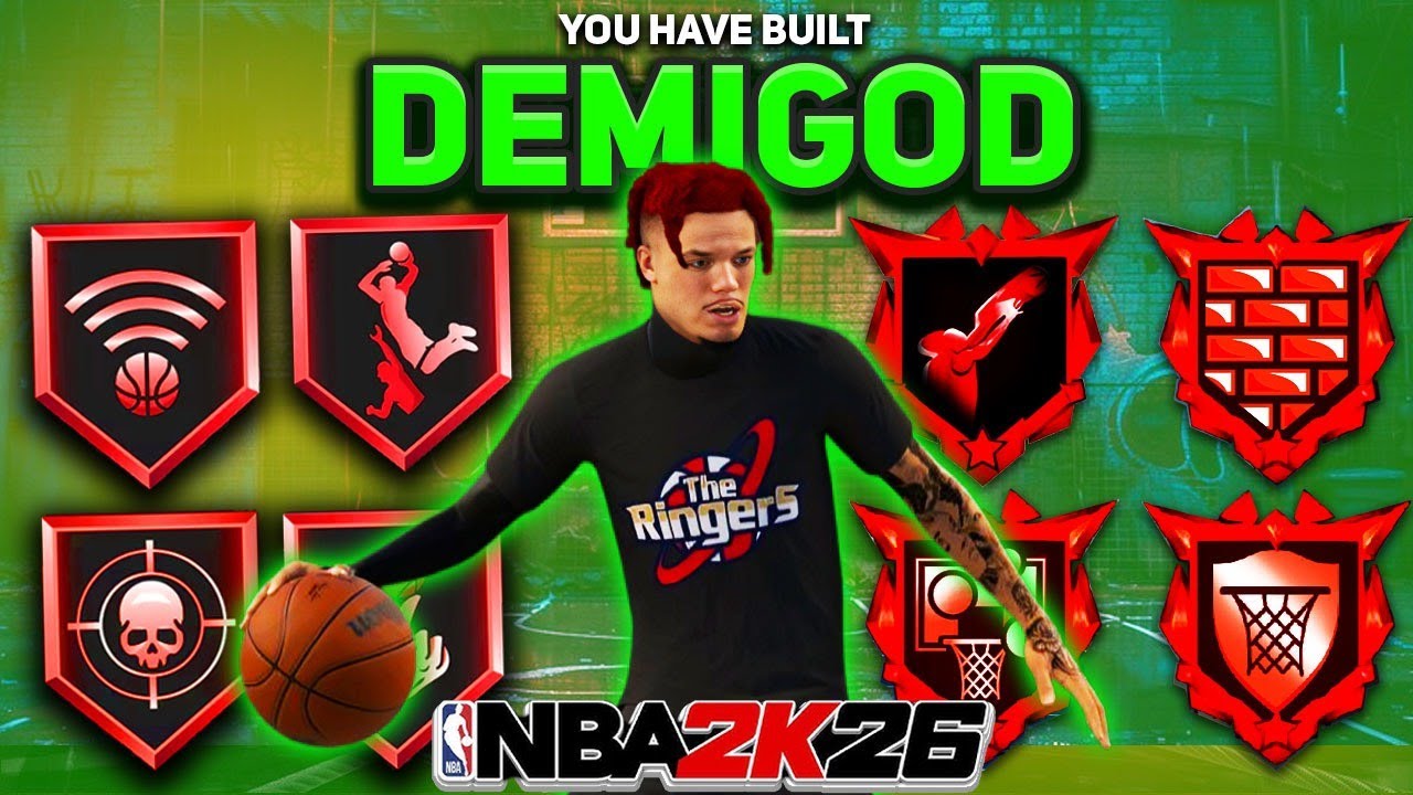GAMEBREAKING 6’8 DEMIGOD BUILD IN NBA 2K26!•THIS BUILD IS UNSTOPPABLE ...