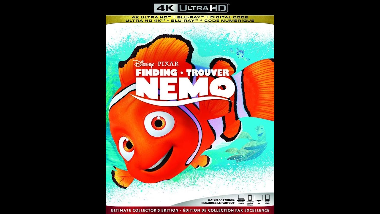Opening to Finding Nemo 2019 Blu-Ray (Disc 1, Feature Film) - YouTube