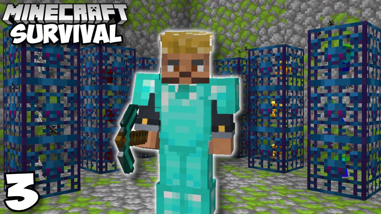 I Built The BEST MOB FARM In Minecraft Survival (#3) - YouTube