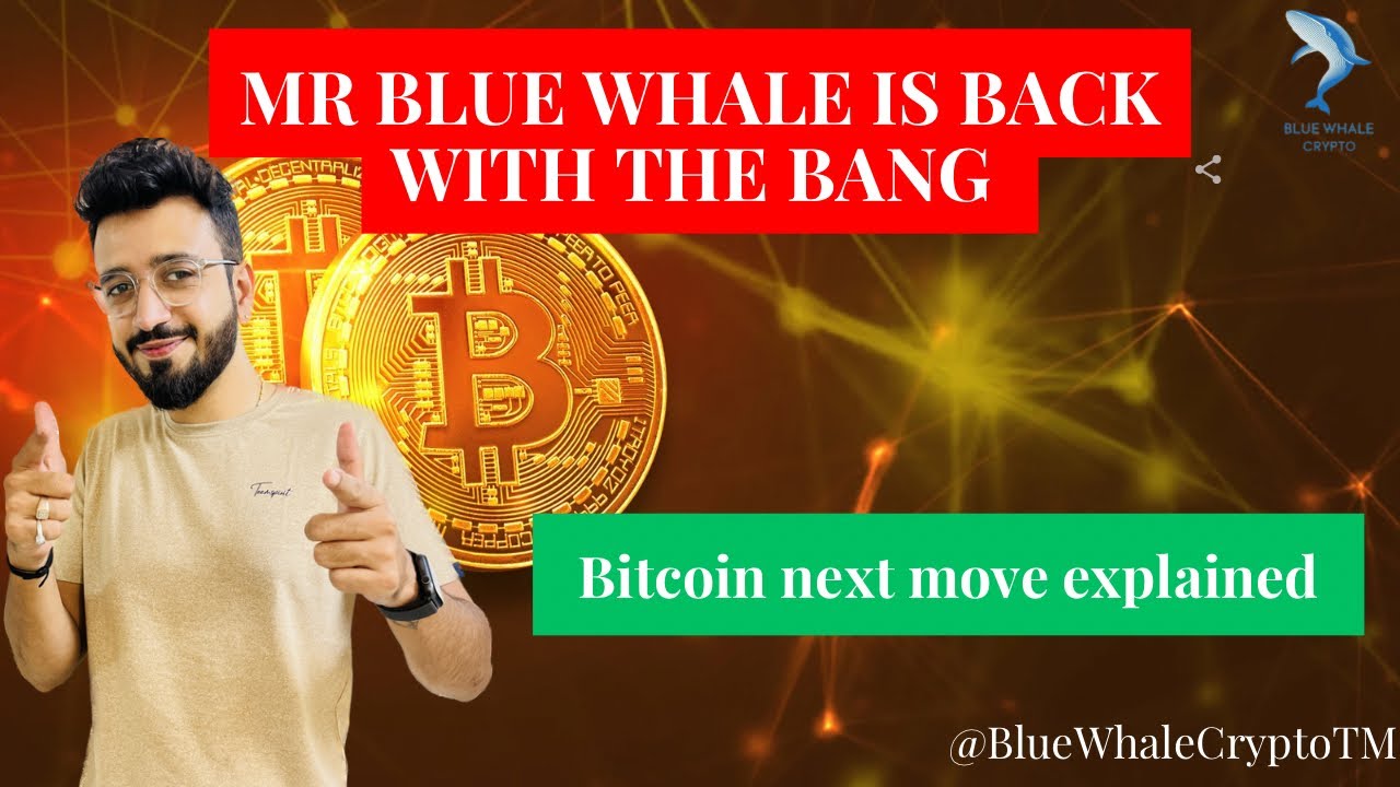 Mr Blue Whale is back with a bang😱 | Bitcoin next move explained🤑 - YouTube