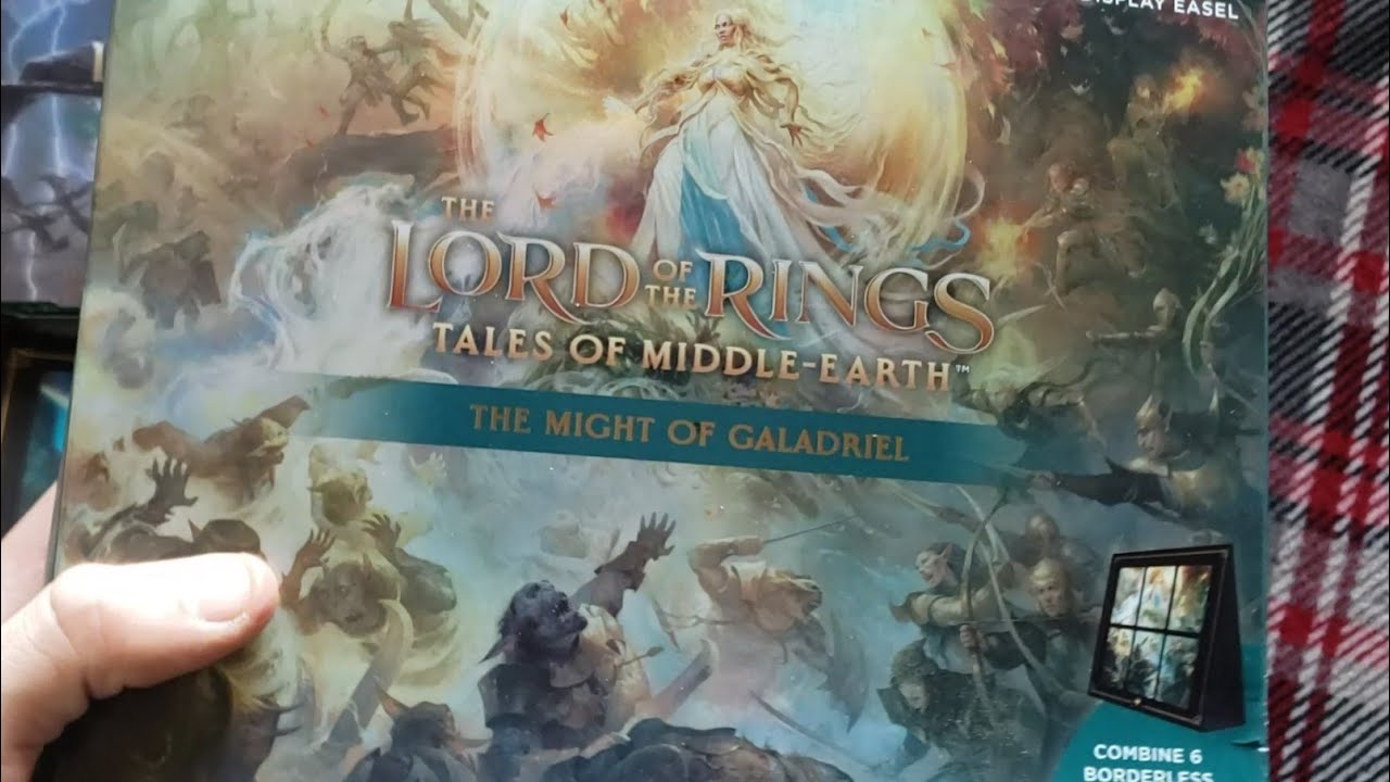Magic The Gathering Lord of the Rings The Might Of Galadriel Scene Box ...