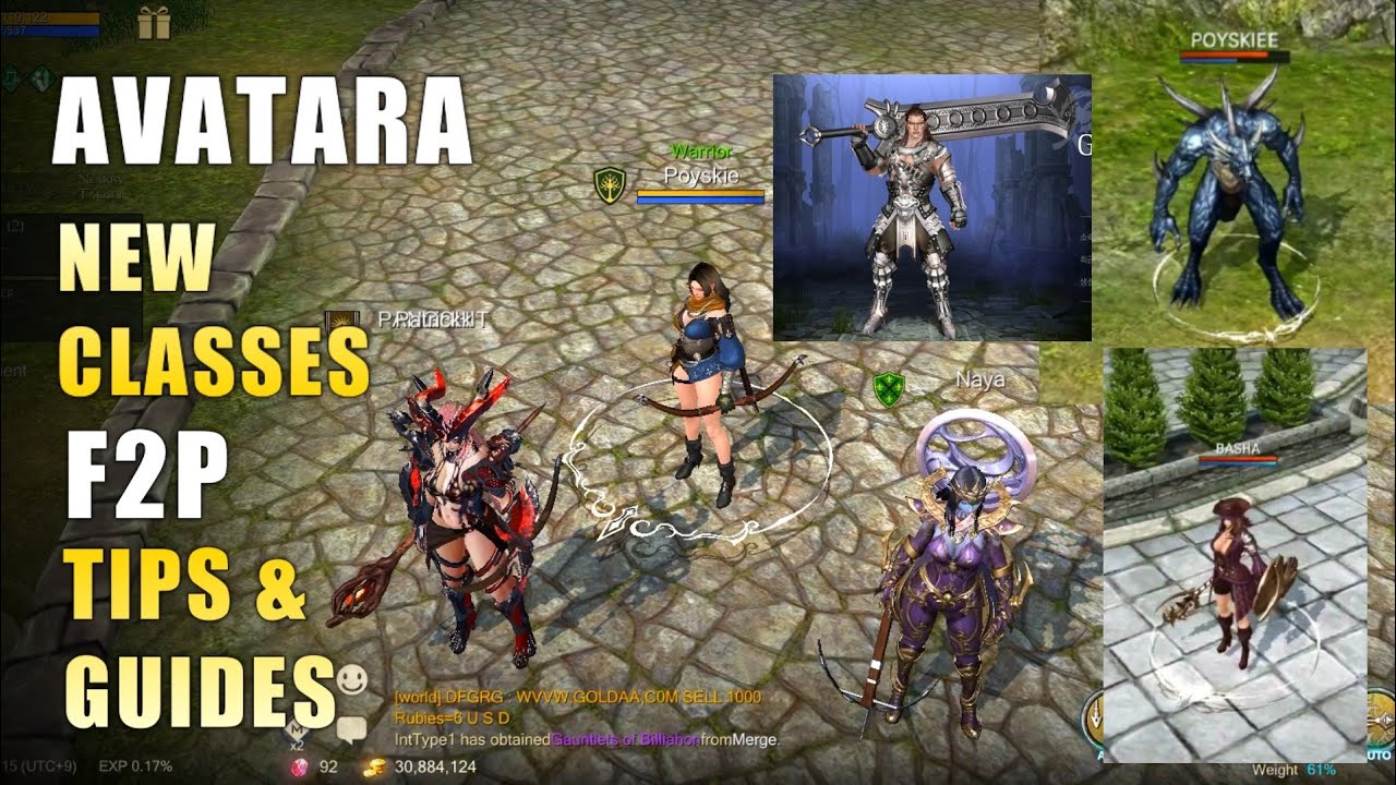AVATARA - New Classes - Tips and Guide | F2P - YouTube