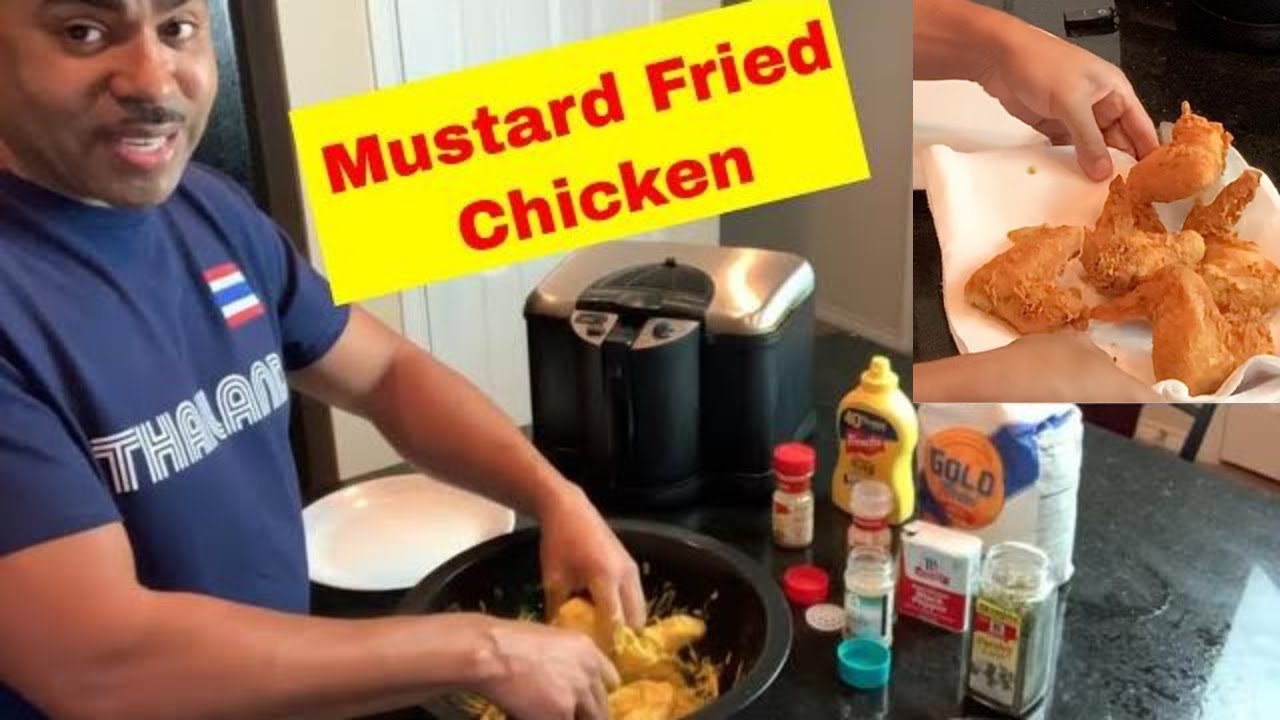 Homemade Mustard Fried Chicken | Slap Yo Mama Good! - YouTube