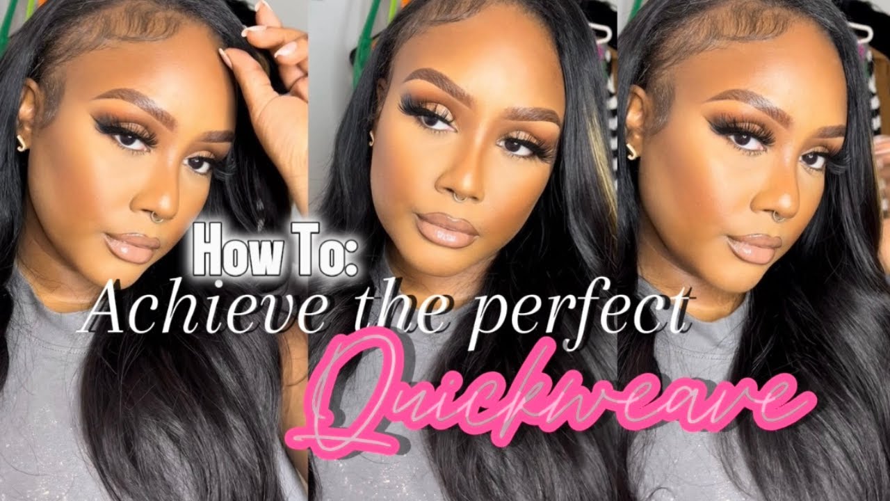 How To: Do Your Own Quick Weave Step By Step - YouTube