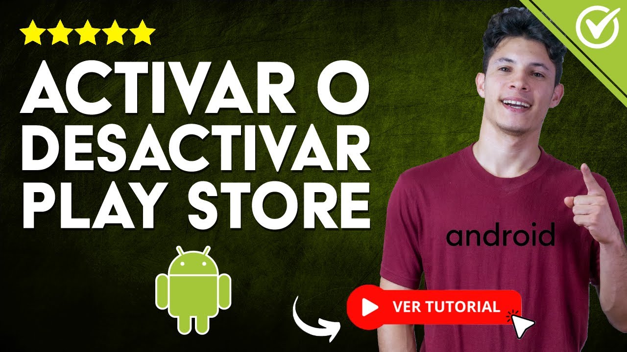 📱 Cómo ACTIVAR o DESACTIVAR GOOGLE PLAY STORE en mi Celular Android 📱 - YouTube