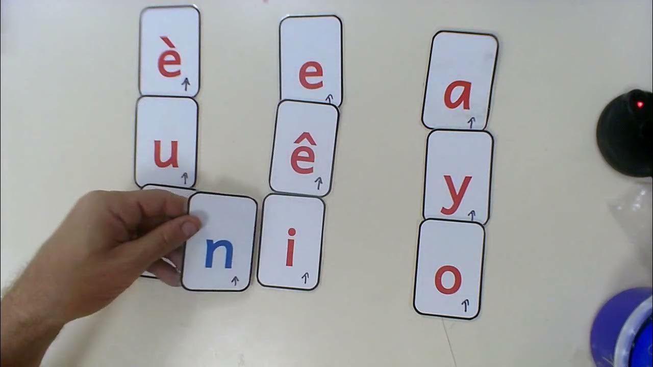 guide jeu de carte lettres et geste du son - YouTube
