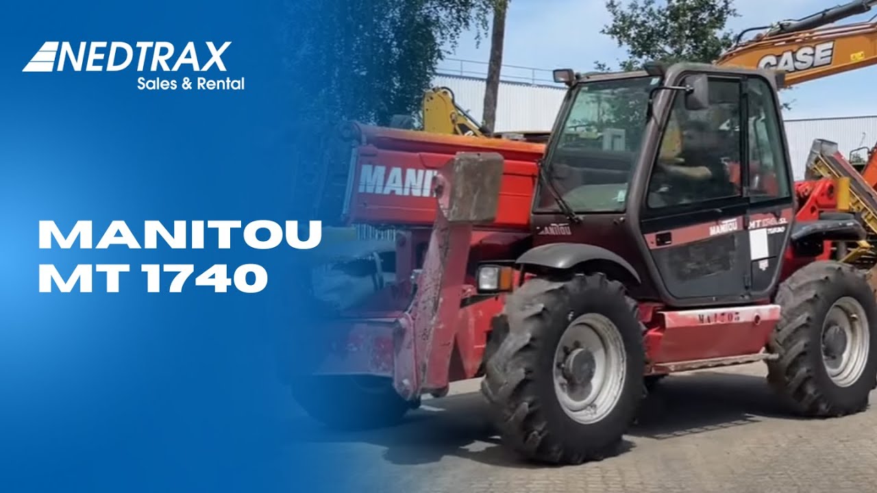 Manitou MT 1740 SL T Ultra 2005: High-Reach Telehandler from NEDTRAX ...