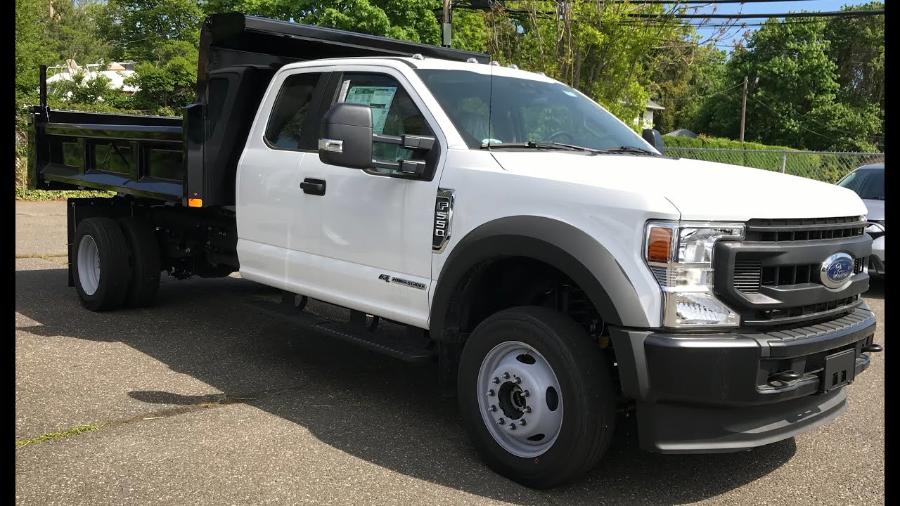 2020 Ford F-550 XL Mason Body 6.7L Diesel Engine - YouTube