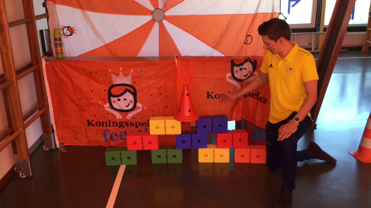 Blikgooien Koningsspelen 2020 - YouTube