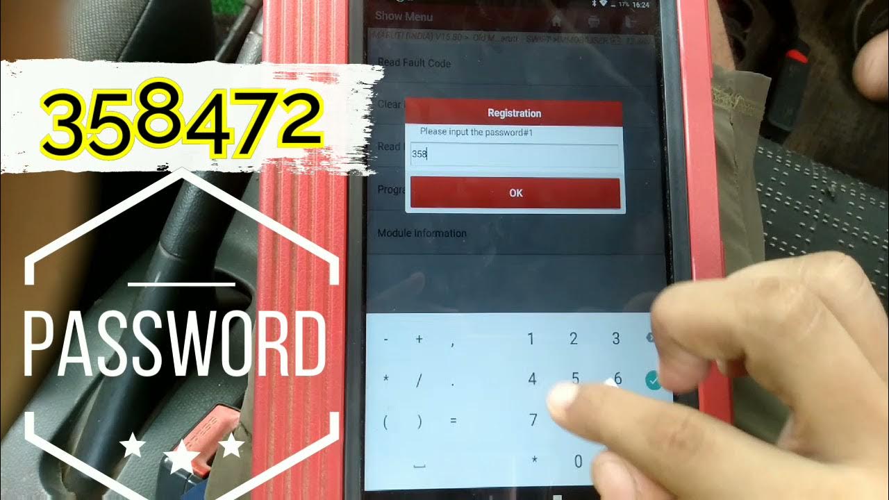 P1614- suzuki swift // Immobilizer unlock// SWIFT // Launch X431 pro//ECU unlock - YouTube