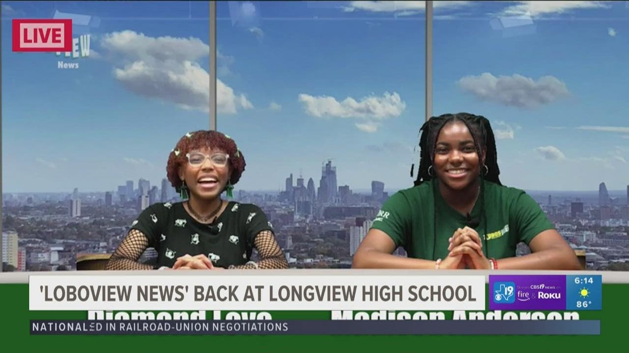 Longview High School students bring back student-ran newscast - YouTube