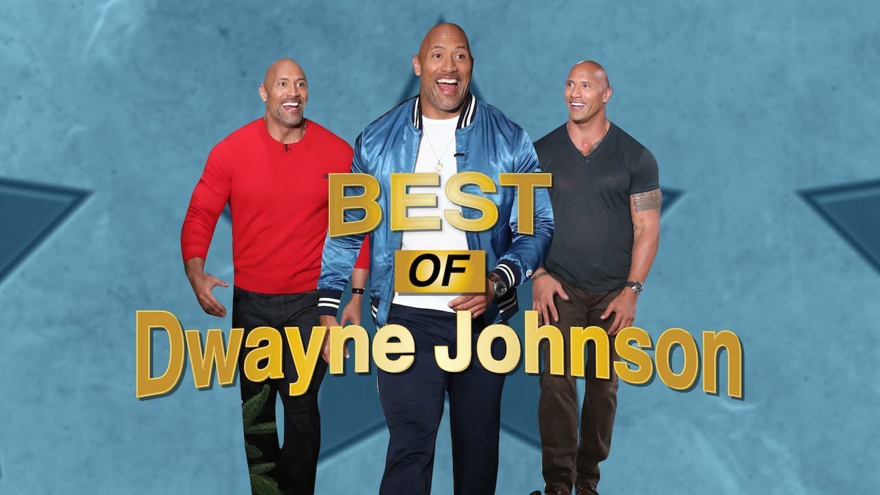 The Best of Dwayne Johnson on The Ellen Show - YouTube