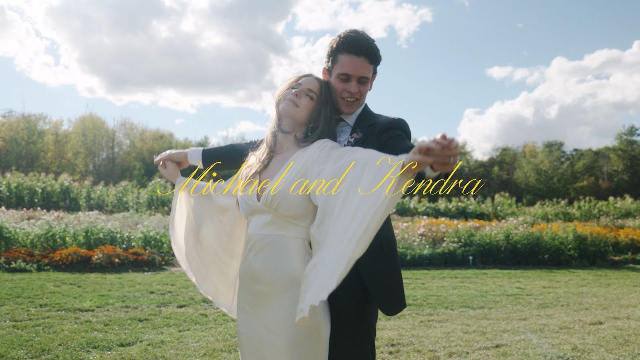 An Intimate Fall Wedding in a Flower Garden | Michael & Kendra - YouTube