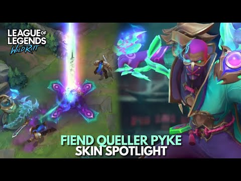 Fiend Queller Pyke Skin Spotlight | Wild Rift - YouTube
