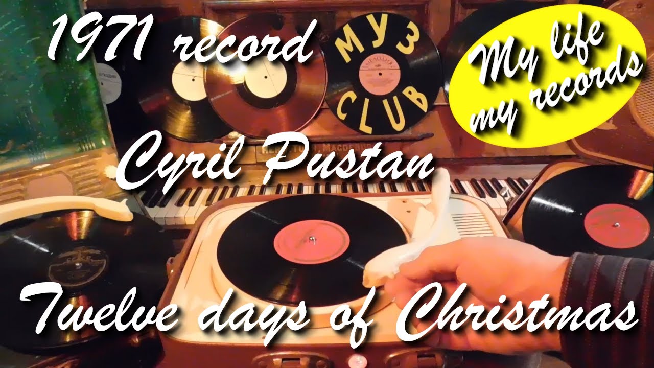 1971 record Cyril Pustan Twelve days of Christmas #RecordsKing_383 # ...