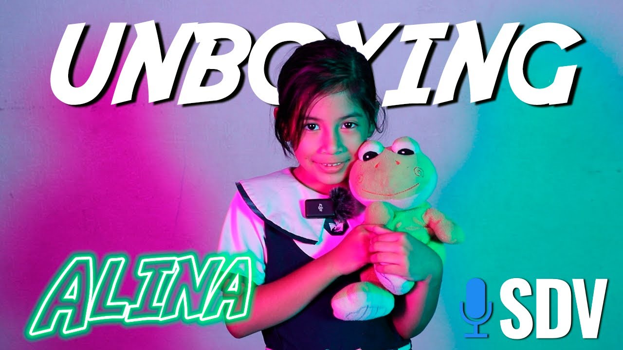🎀 UNBOXING DE ALINA // INFLUENCER KIDS SDV🎙 - YouTube