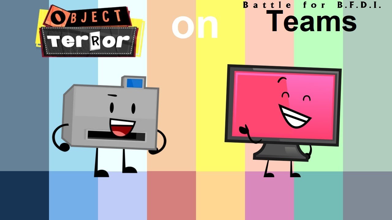 If Object Terror Characters were on BFB Teams (Expansion) - YouTube