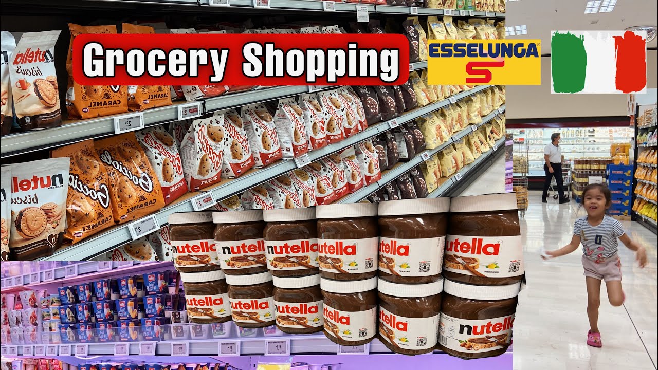 Grocery Shopping at Esselunga Via Ripamonti Milan, Italy | Lhian’s ...