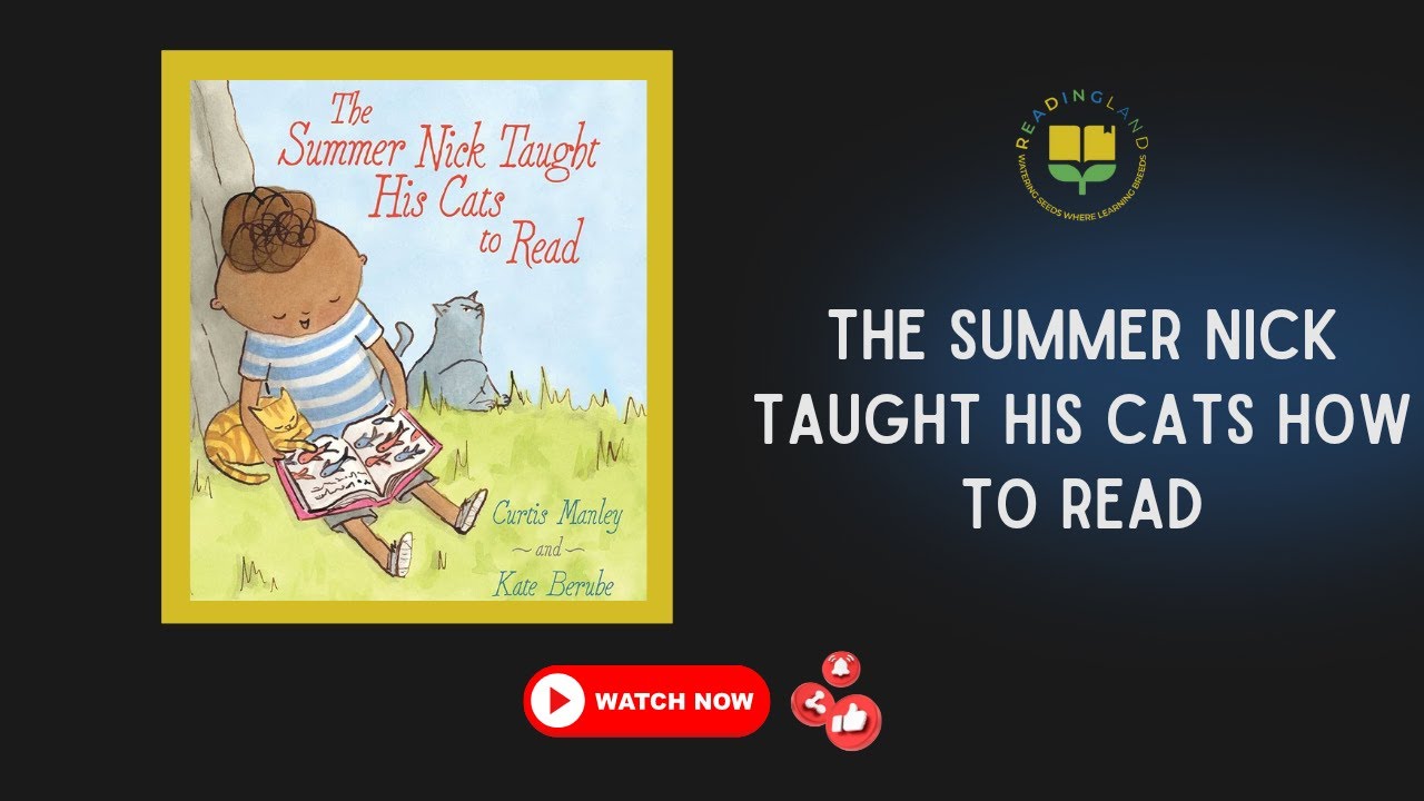 The Summer Nick Taught his Cats How to Read - YouTube