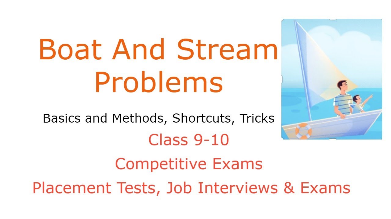Boat And Stream | Boat and Stream problems tricks |Concept | Formula ...