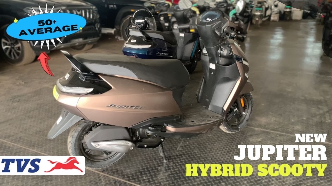 Newly Launched JUPITER HYBRID Scooter👌|50+ ka Mileage😳| Punit Jangid ...