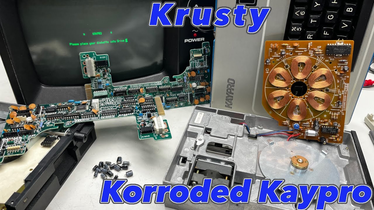 Can we repair the leaky capacitor corroded TEC FB-501 floppy drives on ...