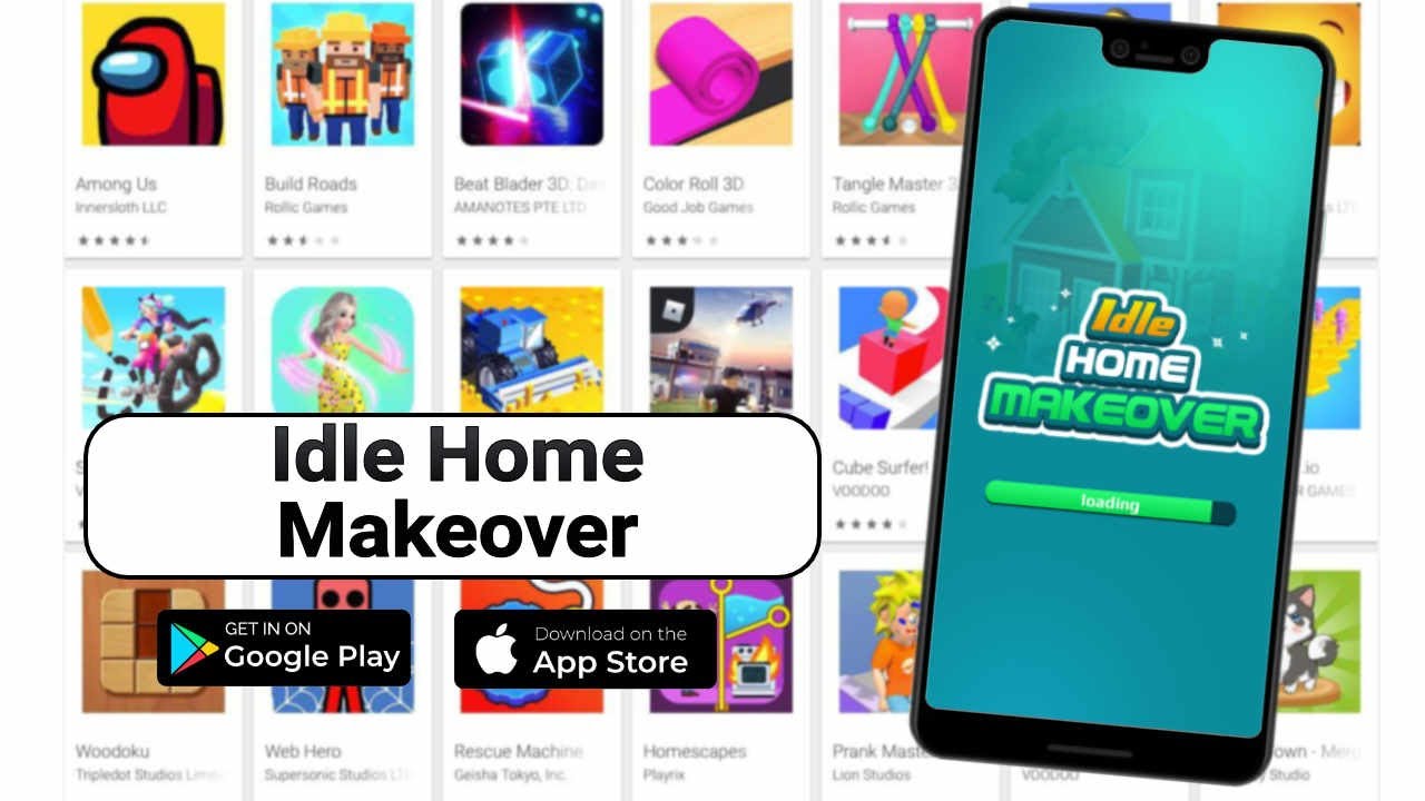 Idle Home Makeover Game #1 (Android/IOS) - YouTube